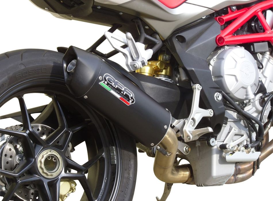 GPR exhaust compatible with Mv Agusta Brutale 800 2012-2016, Furore ...
