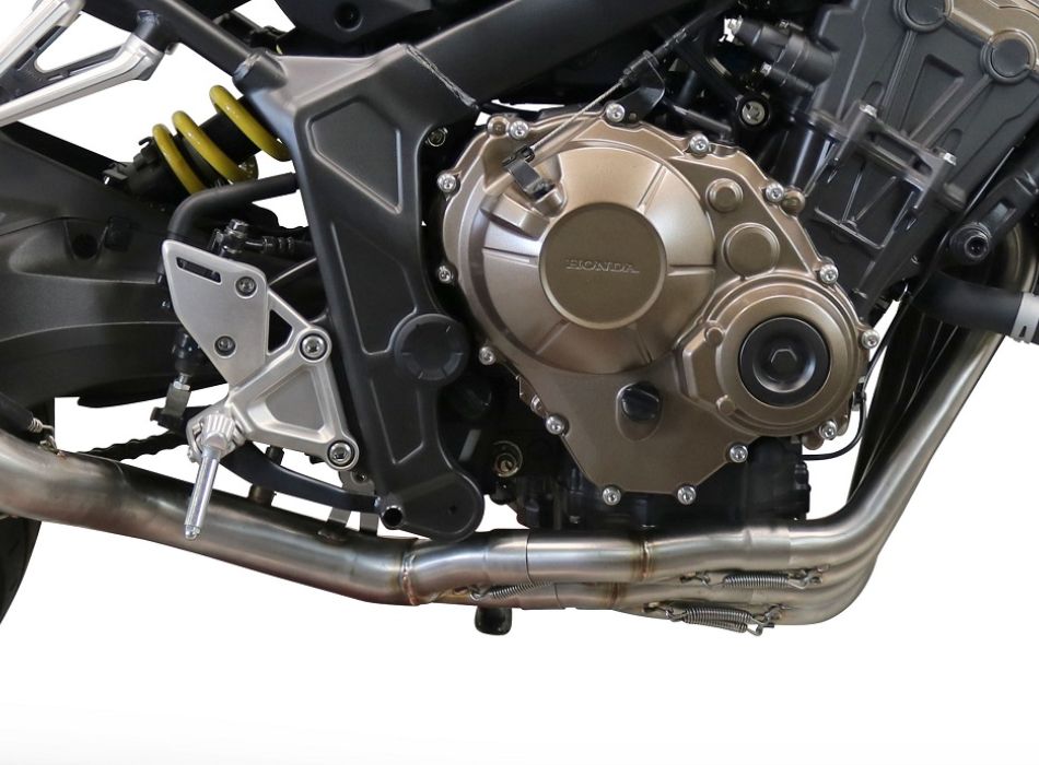 GPR exhaust compatible with Honda CB650F 2017-2018, M3 Poppy , Full ...