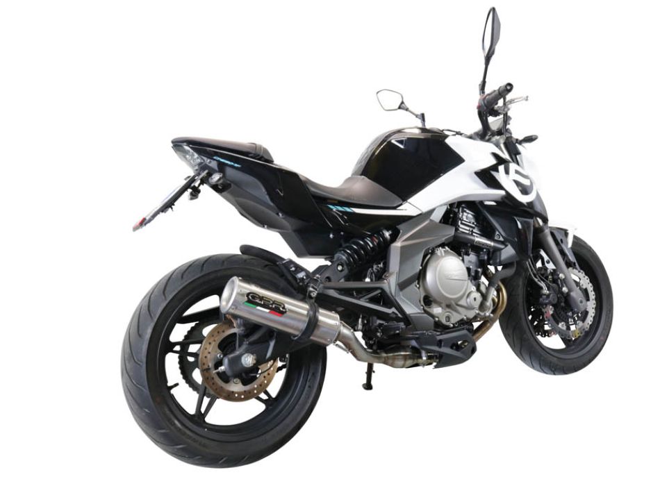 GPR exhaust compatible with Cf Moto 650 Nk 2021-2024, M3 Inox , Slip-on ...