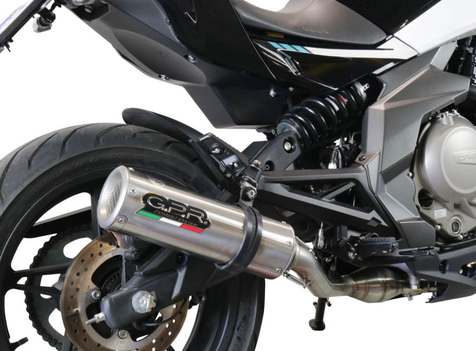 GPR exhaust compatible with Cf Moto 650 Mt 2019-2020, M3 Inox , Slip-on ...