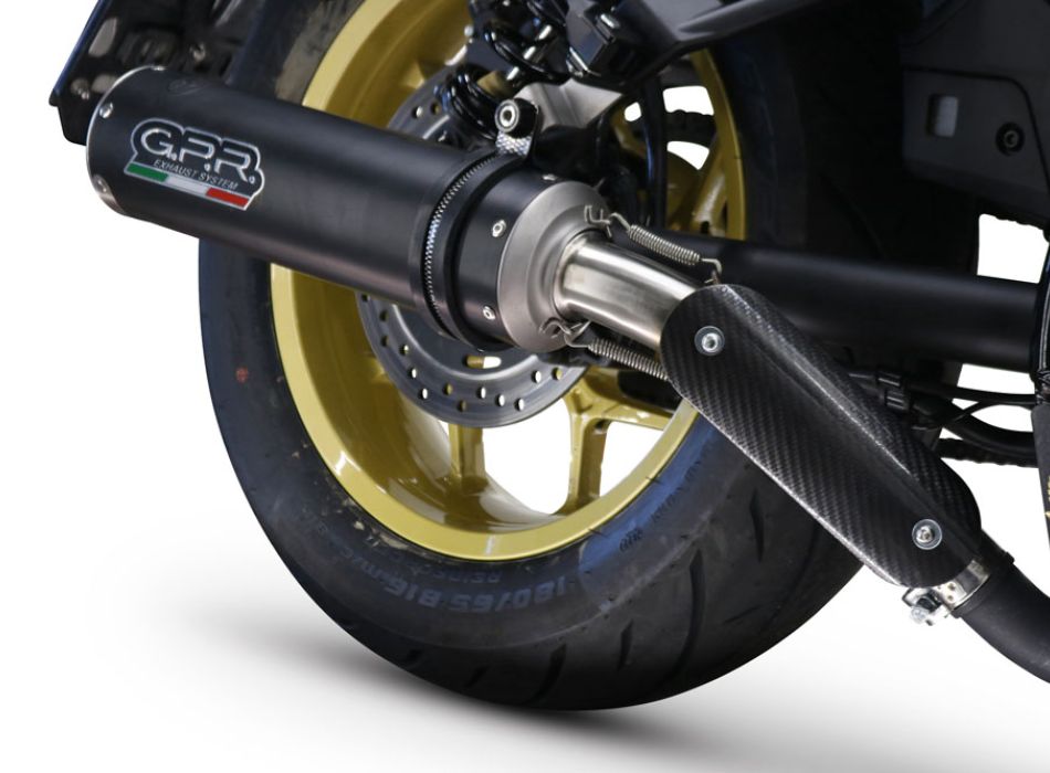 GPR exhaust compatible with Honda Rebel 1100 2021-2024, M3 Black ...