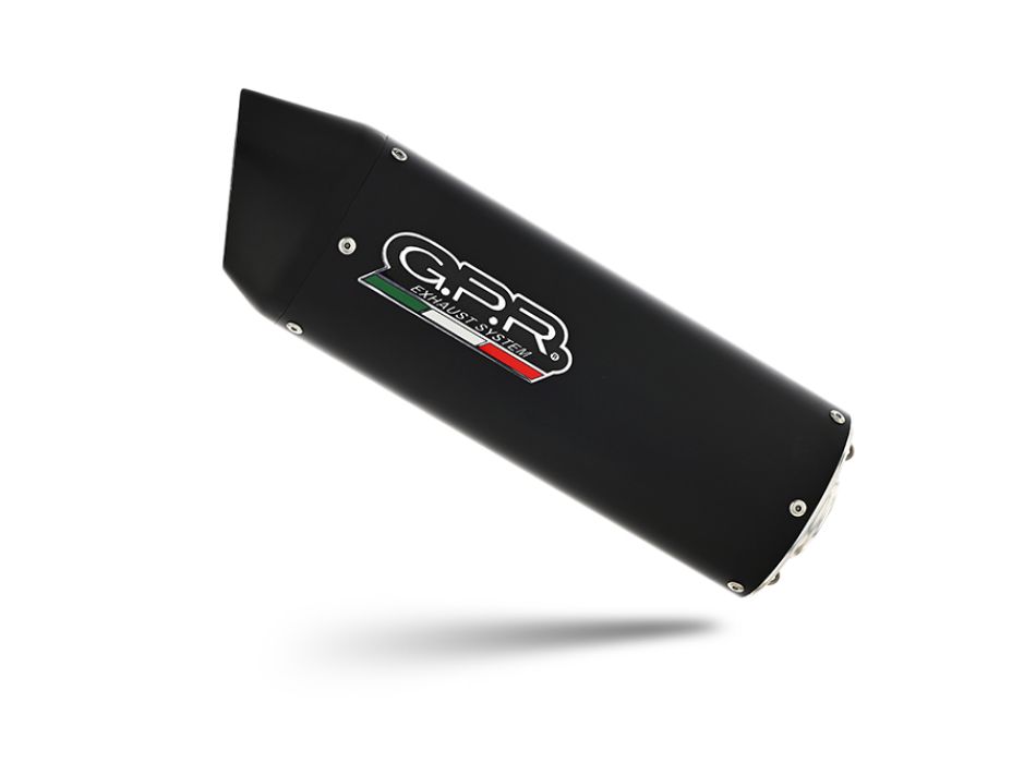 GPR exhaust compatible with Suzuki GSX-R 750 2008-2010, Furore Nero ...