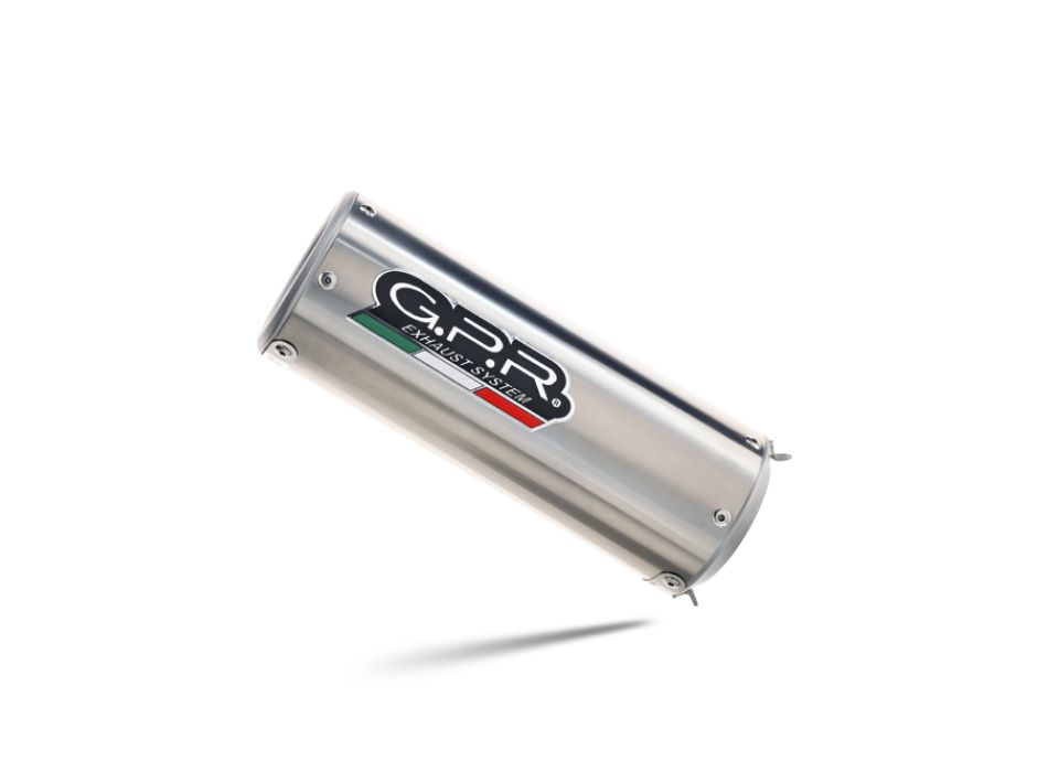 GPR exhaust compatible with Cf Moto 700 Mt 2023-2024, M3 Inox , Slip-on ...