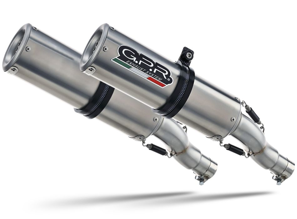 GPR exhaust compatible with Ducati Monster 1100 2009-2010, M3 Inox ...