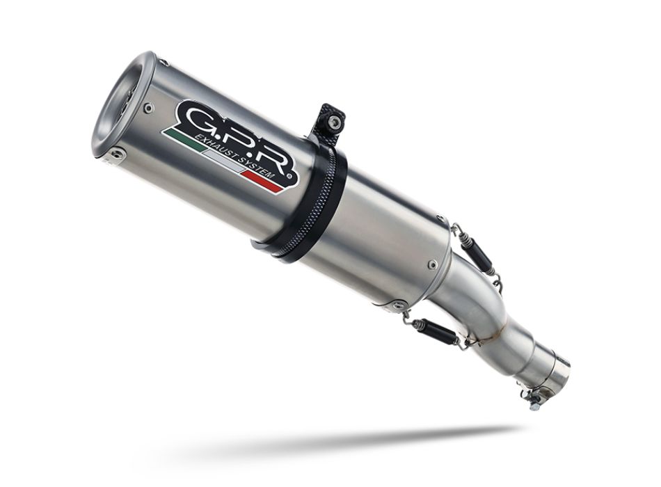 GPR exhaust compatible with Cf Moto 700 Mt 2023-2024, M3 Inox , Slip-on ...