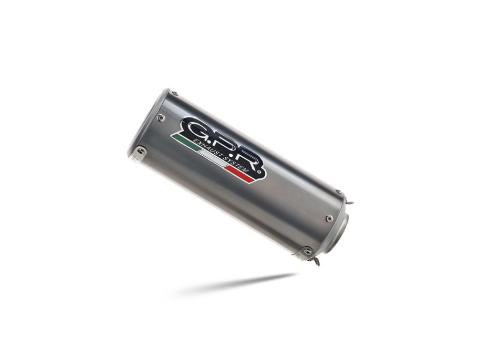 GPR exhaust compatible with Ducati 999 2002-2008, M3 Titanium Natural ...
