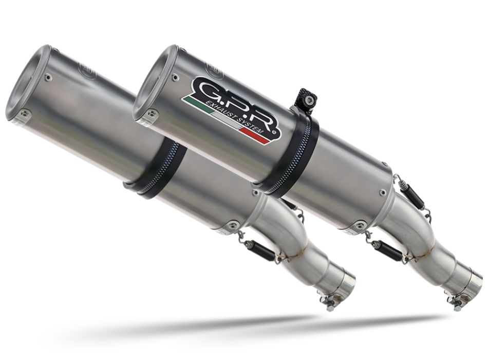 GPR exhaust compatible with Ducati 999 2002-2008, M3 Titanium Natural ...